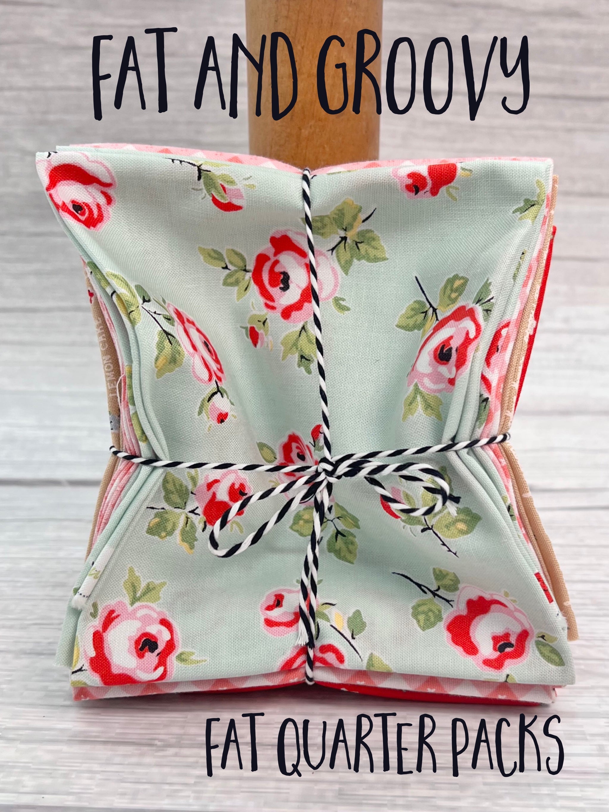 FAT AND GROOVY FQ Packs – Good Vibes Quilt Shop