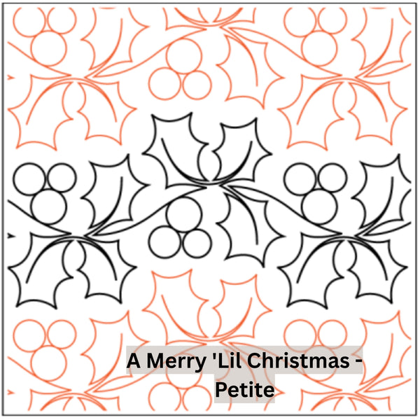 Christmas and Winter Snow Patterns Pantograph Patterns for Edge to Edg ...