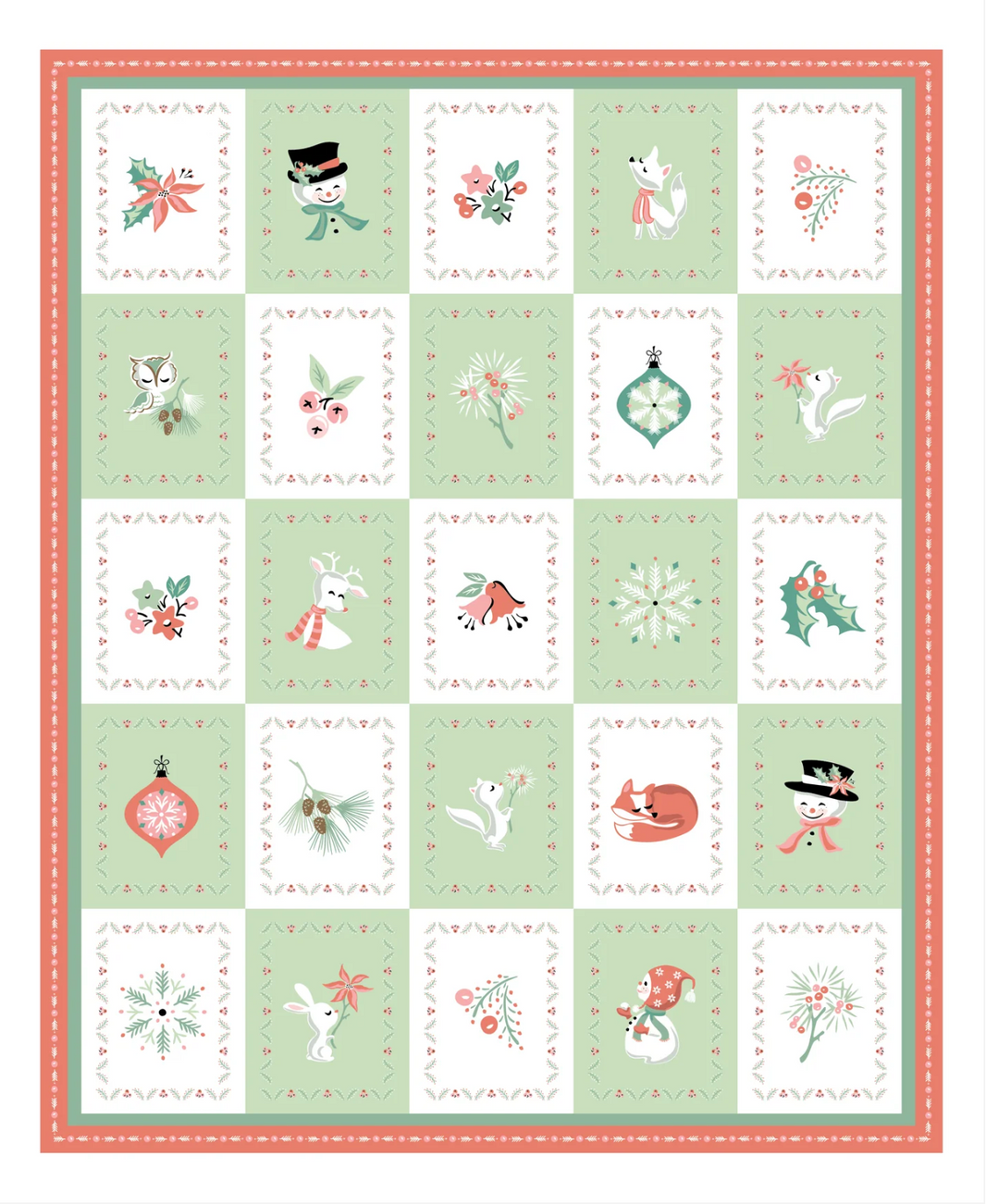 Frost and Flurry Fabric, a Poppie Cotton Collection – Good Vibes Quilt Shop