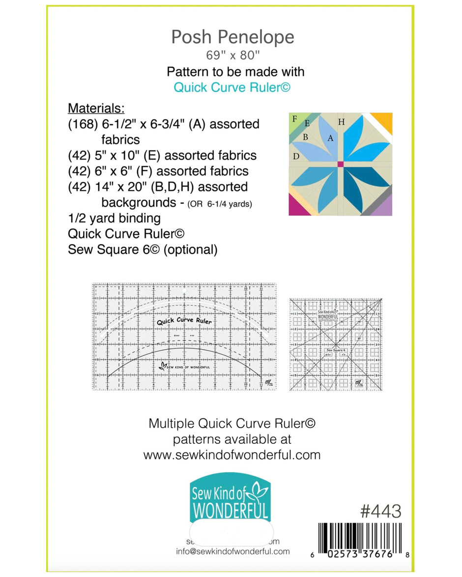 Sew Kind of Wonderful Patterns and Rulers – Good Vibes Quilt Shop